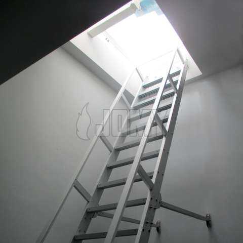 Steektrap / Trapladder in aluminium | JOMY